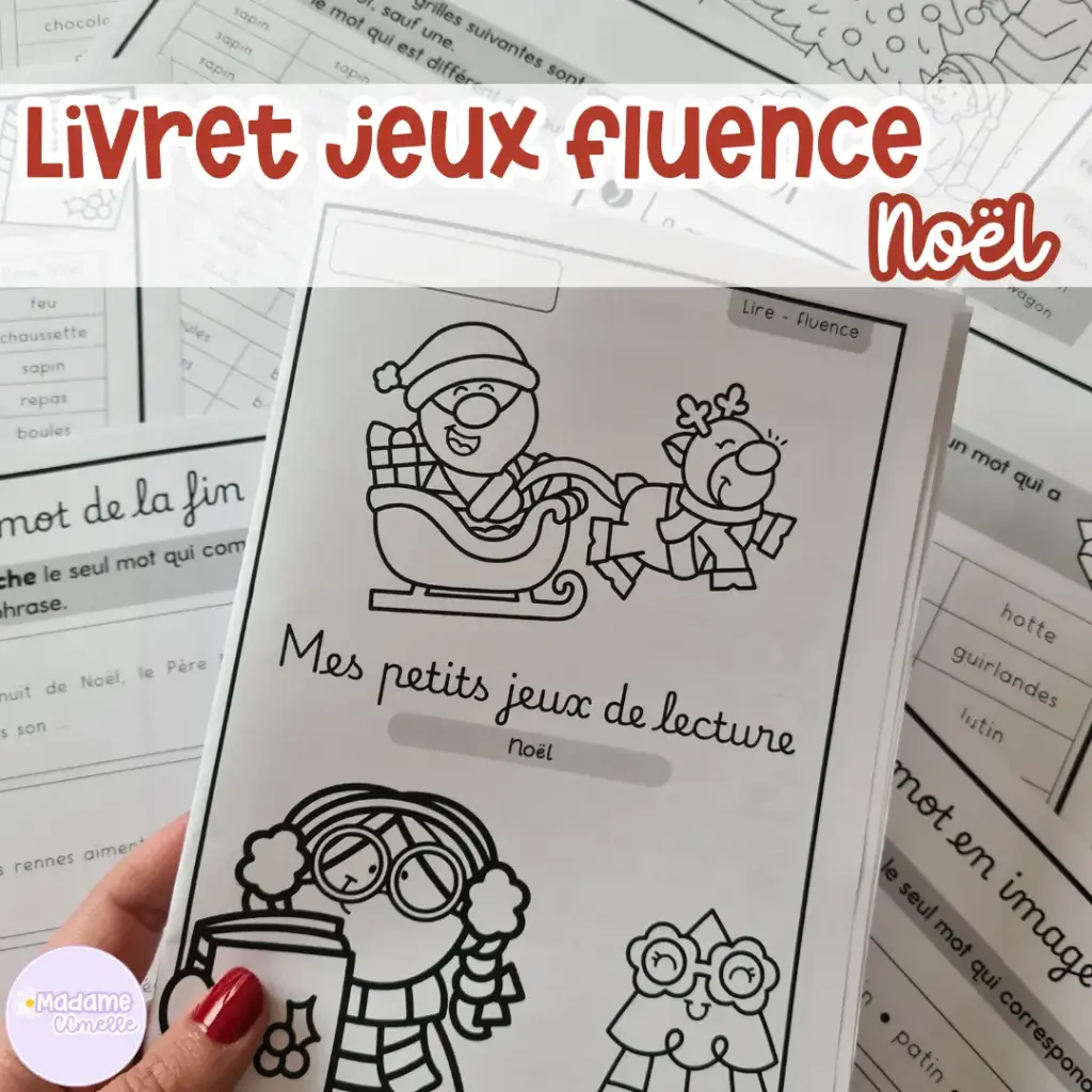 Livret jeux fluence : Noël | Madame CCmelle